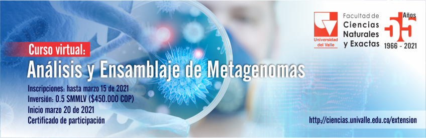 Curso virtual: Análisis y Ensamblaje de Metagenomas - Facultad de ...